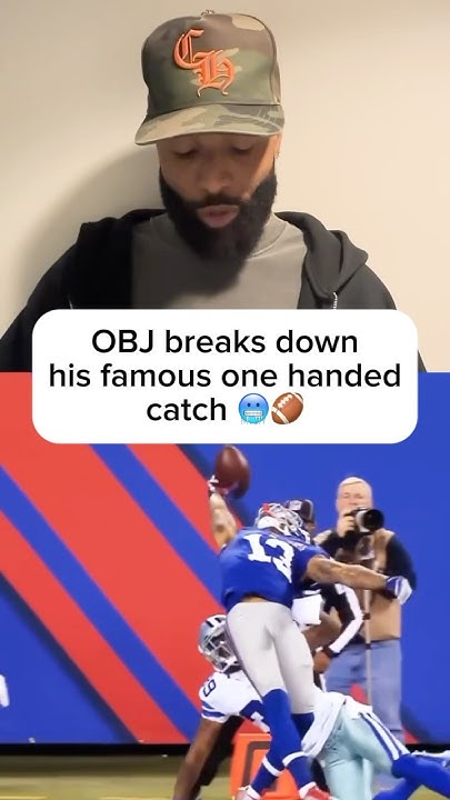 OBJ reviews his famous catch ten years later…🥶🏈 #shorts #nfl # ...