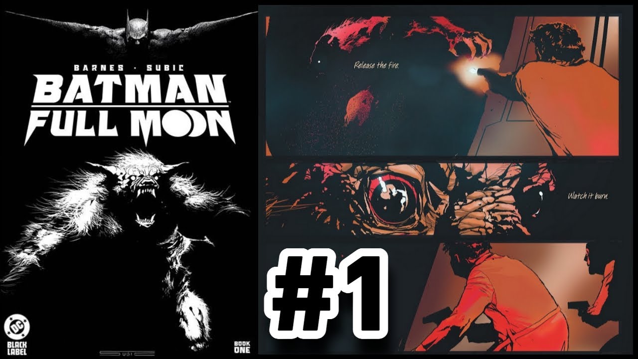 Batman: Full Moon #1 REVIEW || This Batman Werewolf Story RIPS through ...