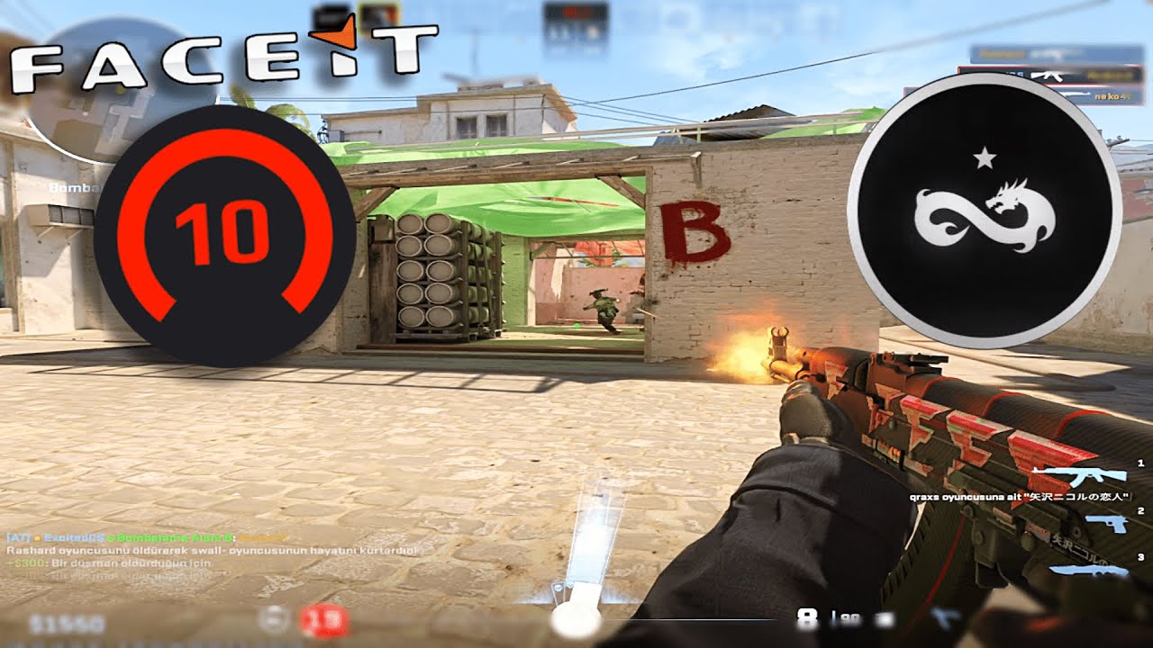CS2 Faceit 2200+ Elo'da Çekişmeli Bir Maç! - EF PRO-C - De_Mirage ...