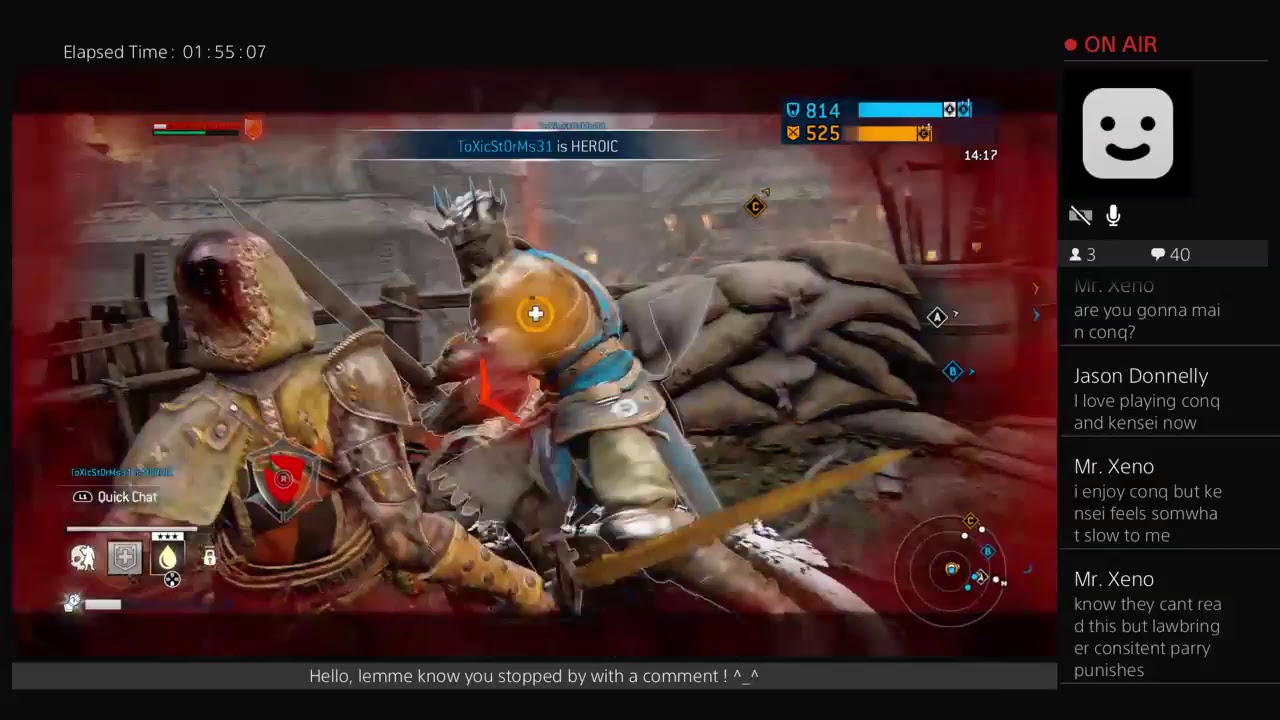 For Honor *LIVE* Yeee boii (Or gurrl, no ones assuming) Grinding rep ...