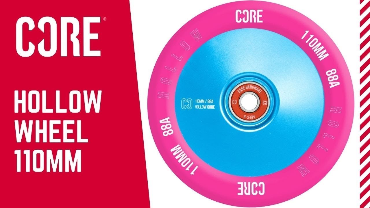 CORE Hollow Stunt Scooter Wheel 110mm Pink Blue CORE Action Sports ...