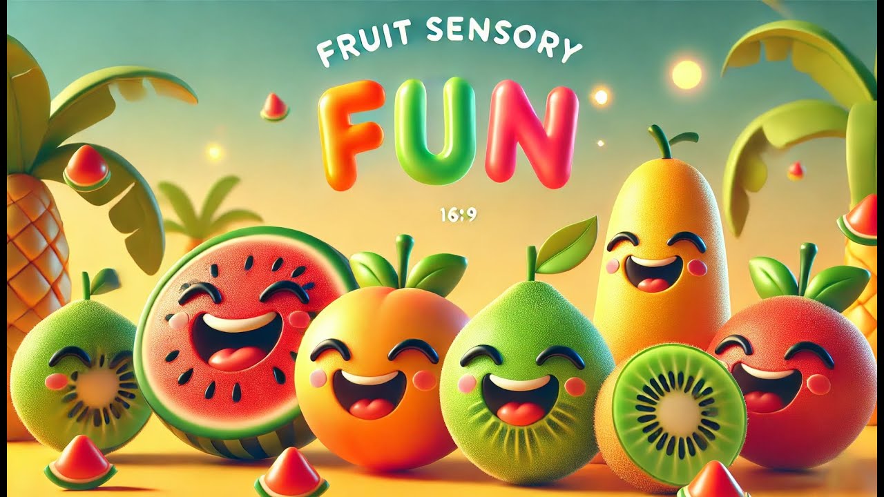 Fruit Sensory Fun: A Fun Exploration of Fruit Flavors🎶 - YouTube
