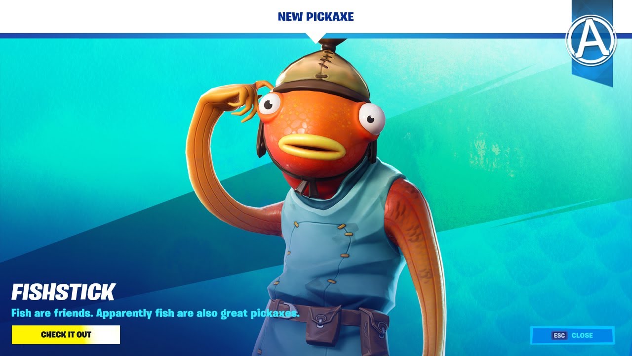 Fortnite Item Shop NEW "FRESH FISH" PICKAXE! (May 23rd, 2020) - YouTube