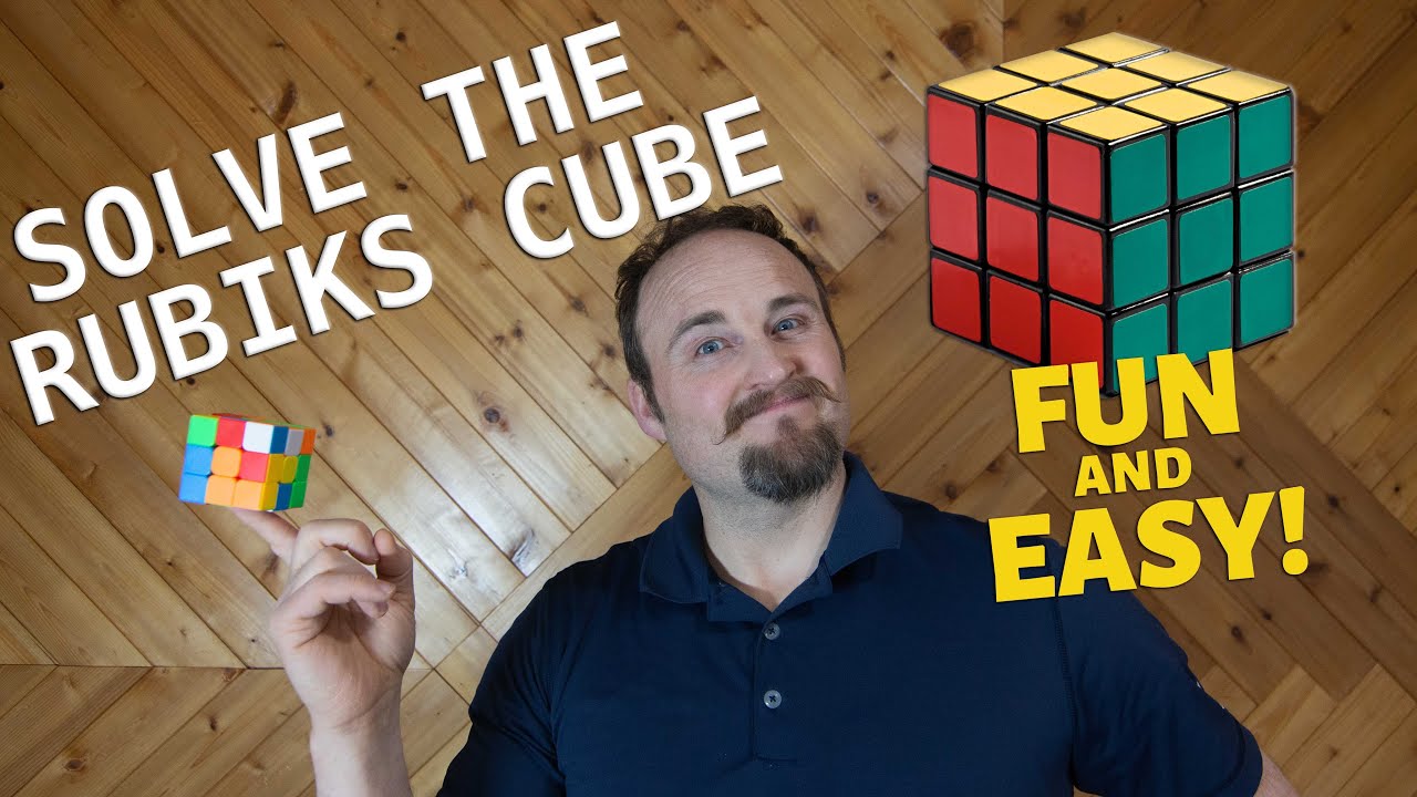 How to Solve a Rubik's Cube for Beginners – Fun & Easy Step-by-Step ...
