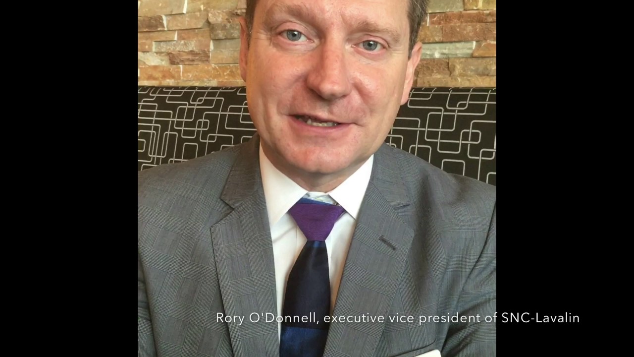 Quick chat with Rory O'Donnell of SNC-Lavalin - YouTube