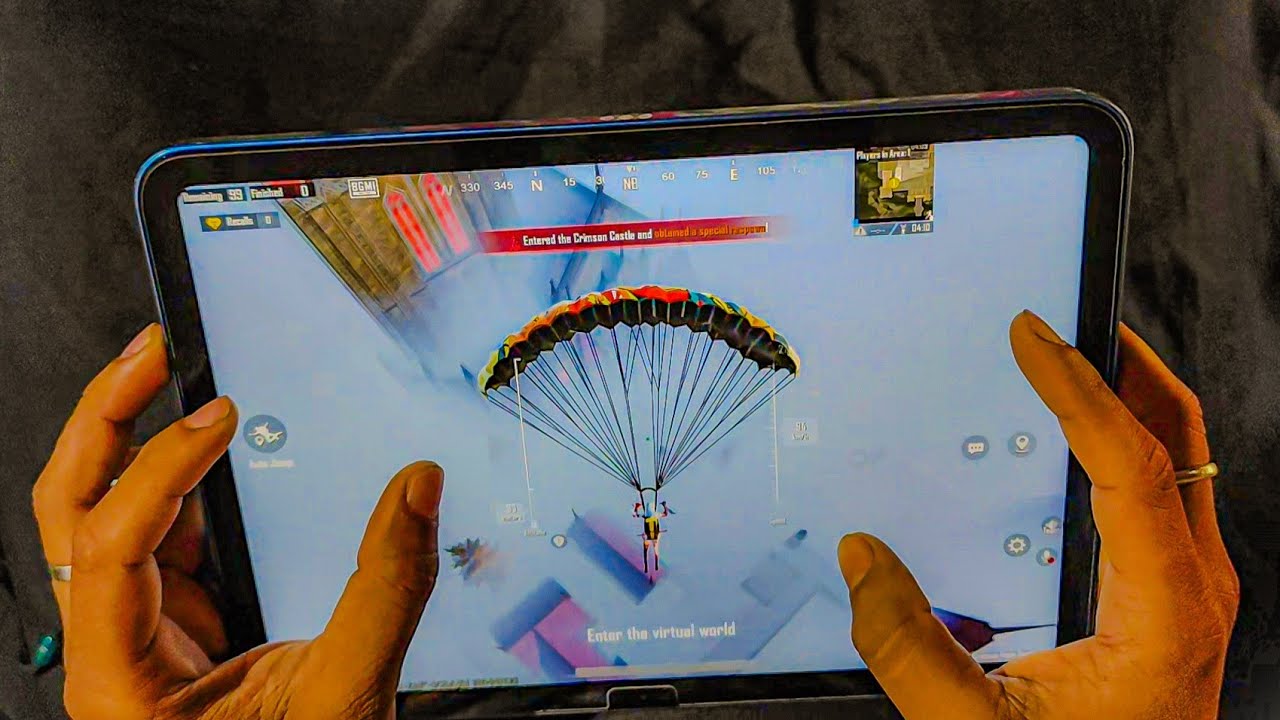 Erangle & TDM Ping Test on ipad 10th generation HANDCAM REVIEW ...