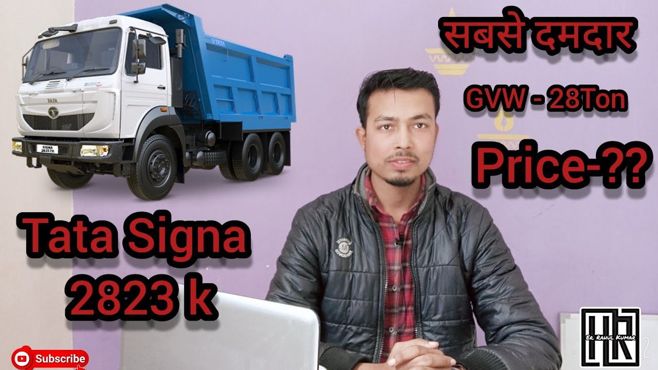 TATA SIGNA 2823.K/.TK STD 6S Technical specifications - YouTube