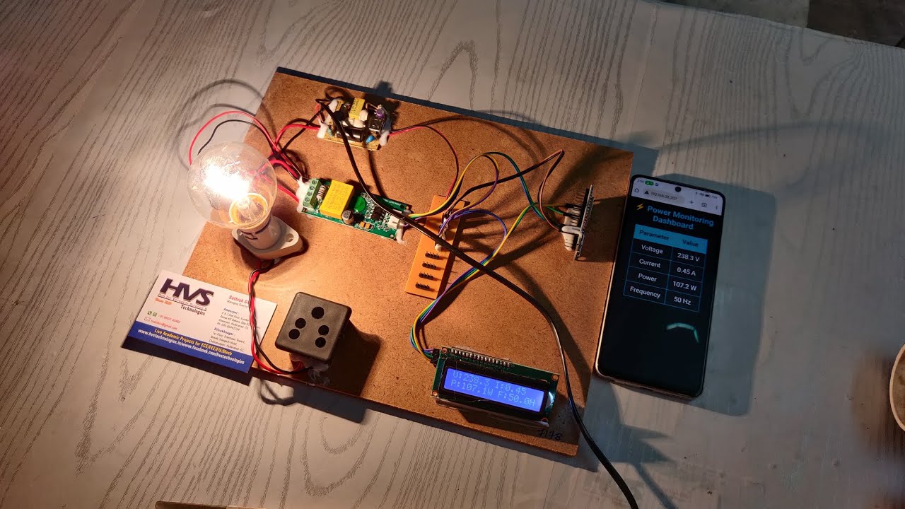 IoT based Power Grid Monitoring System using ESP32 - YouTube