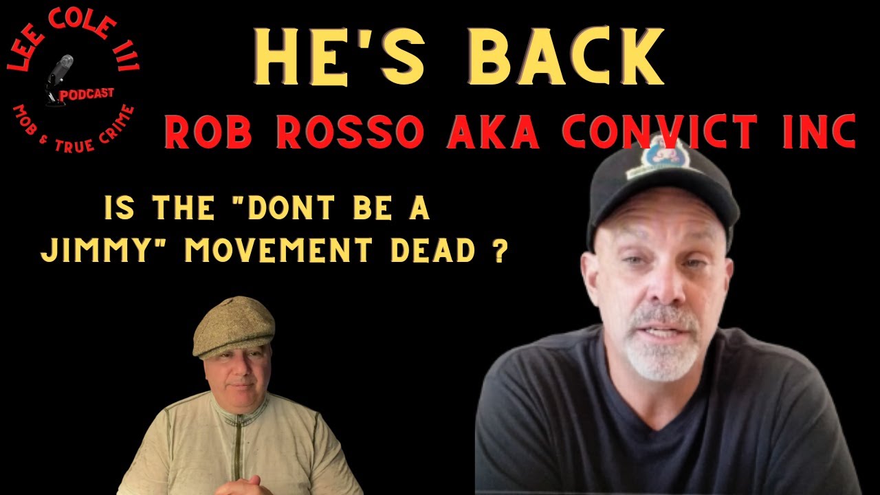 Convict Inc Rob Rosso discusses where he has been and what's coming up ...