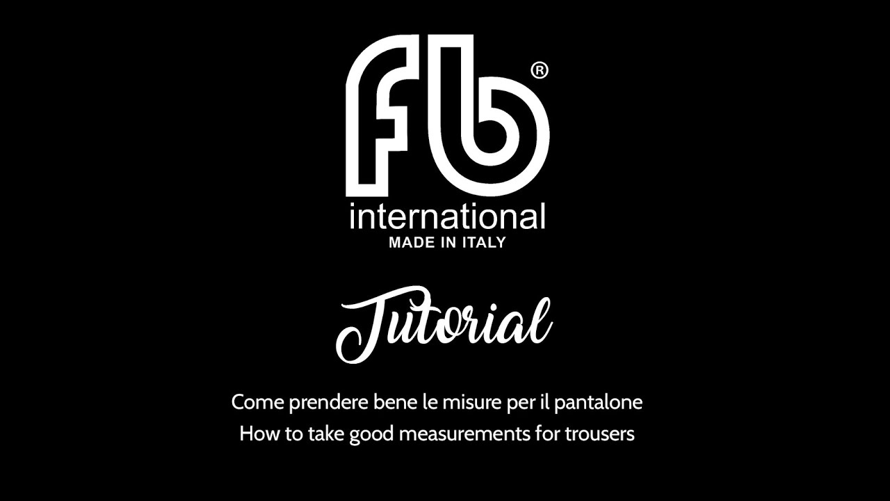 Tutorial: come prendere le misure per pantalone su misura / how to take measurements for ...