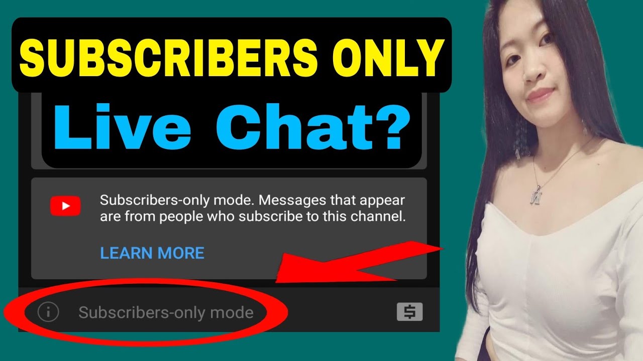 How To Enable "SUBSCRIBERS-ONLY" | Live Chat On YouTube (tutorial ...