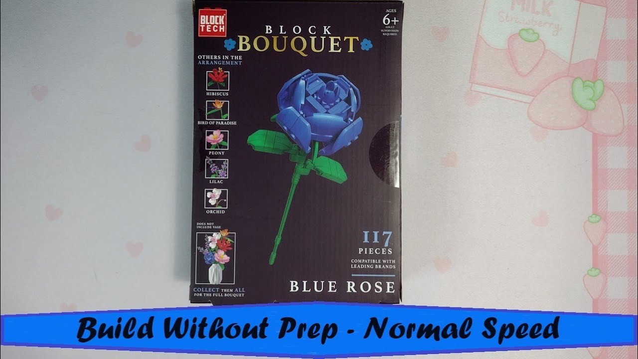 Block Tech - Bouquet - Blue Rose - Only Build - Normal Speed with Music ...