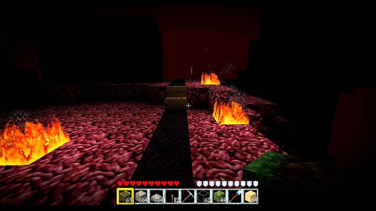 Minecraft Server Map mit Nether und Download!! - YouTube