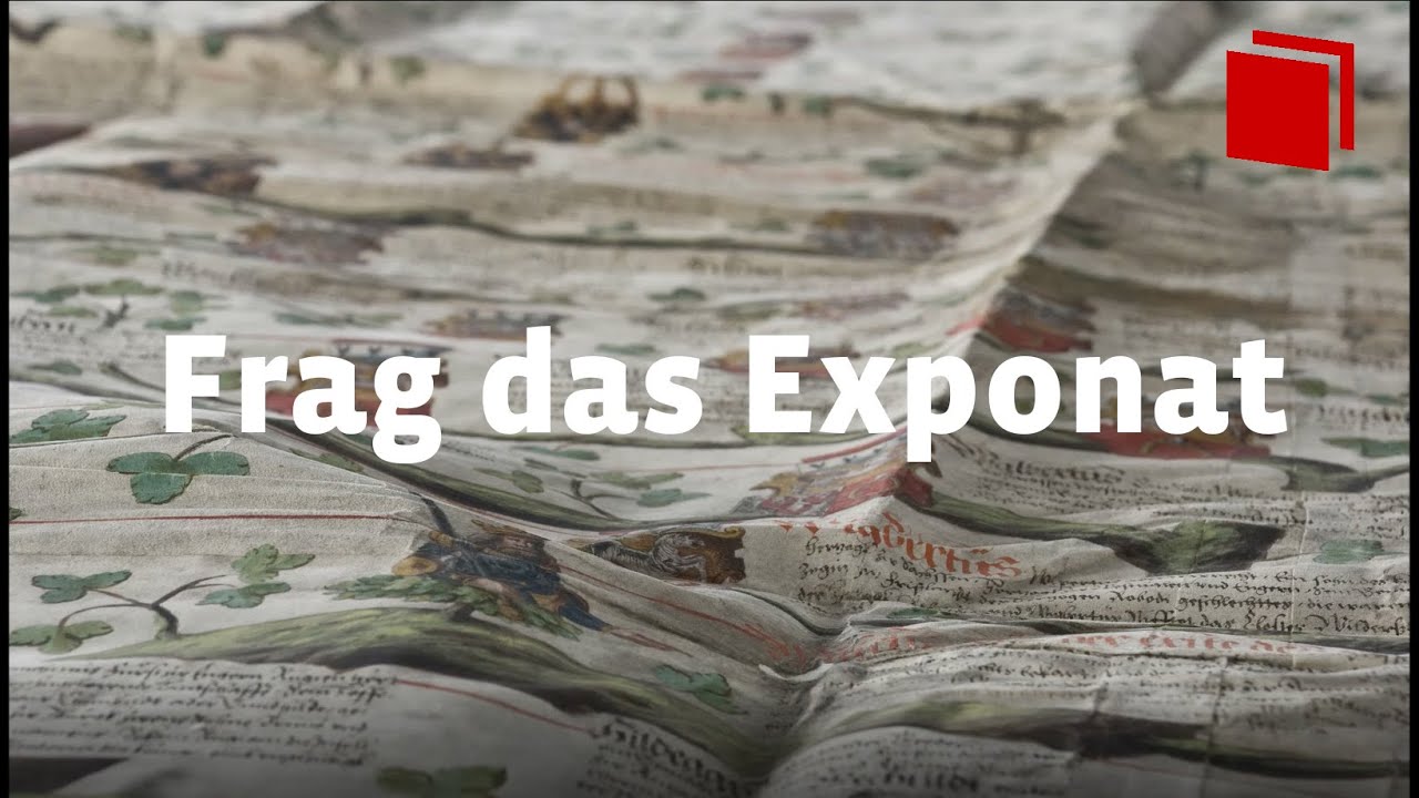 Frag das Exponat – Der Brotuff’sche Stammbaum in der SLUB Dresden - YouTube