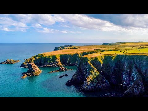 Amazing Cliffs of Scotland in 4K | Mother of Nature 60 FPS - YouTube