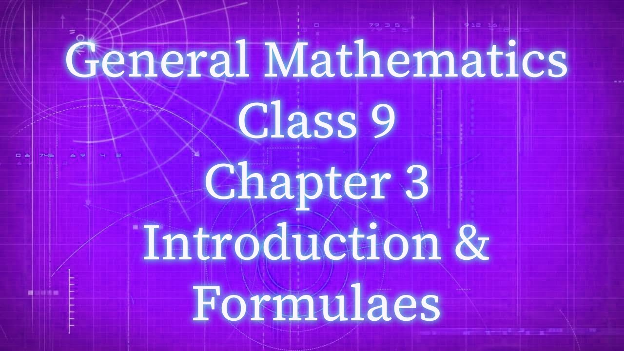 Class 9th General Mathematics Chapter 3 Intro to Business Mathematics ...