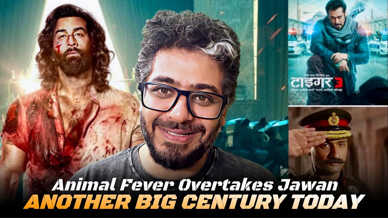 Animal Day 3 Collection Vs Jawan, Tiger 3 Day 22 Collection, Sam ...