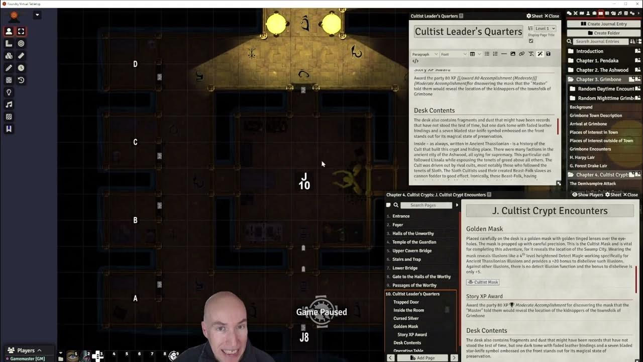 Foundry VTT Adventure Creation E25: Saving the Module and a Tile to Token Macro - YouTube