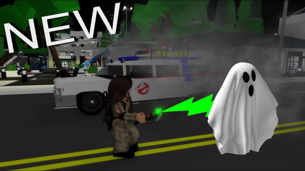 NEW GHOSTBUSTERS UPDATE! Brookhaven RP🏡 - YouTube