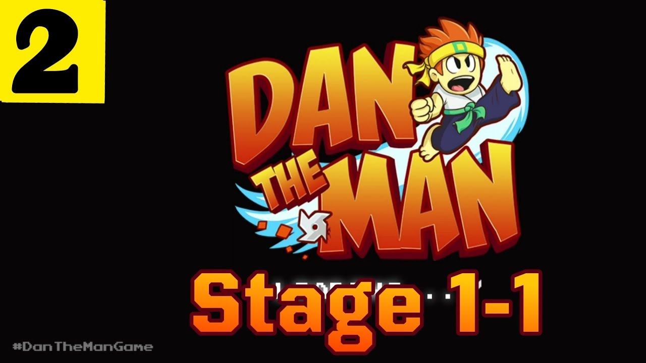 Dan The Man Stage 8-1-1 All Secret areas | Dan The Man gameplay ...