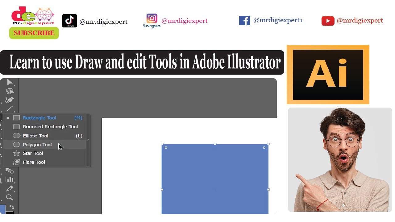 Free Course | Draw Shapes and Edit in Adobe Illustrator | Free Course ...