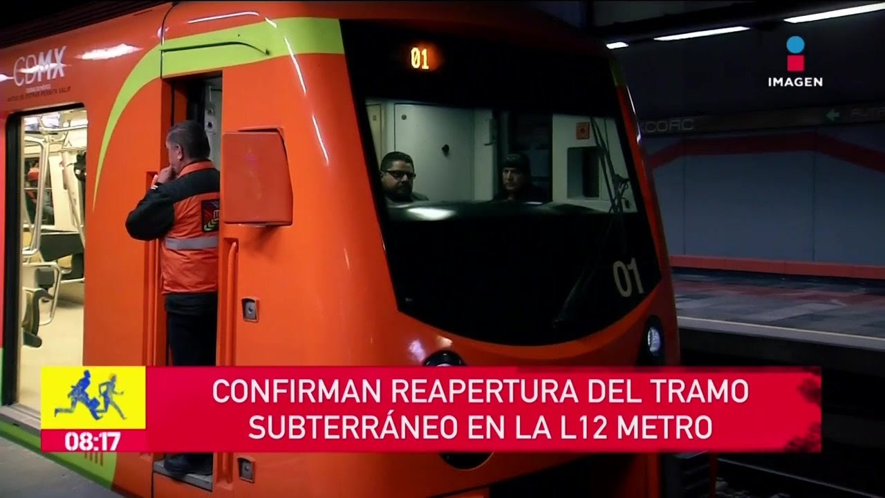 Confirman reapertura de la línea 12 del Metro | De Pisa y Corre - YouTube