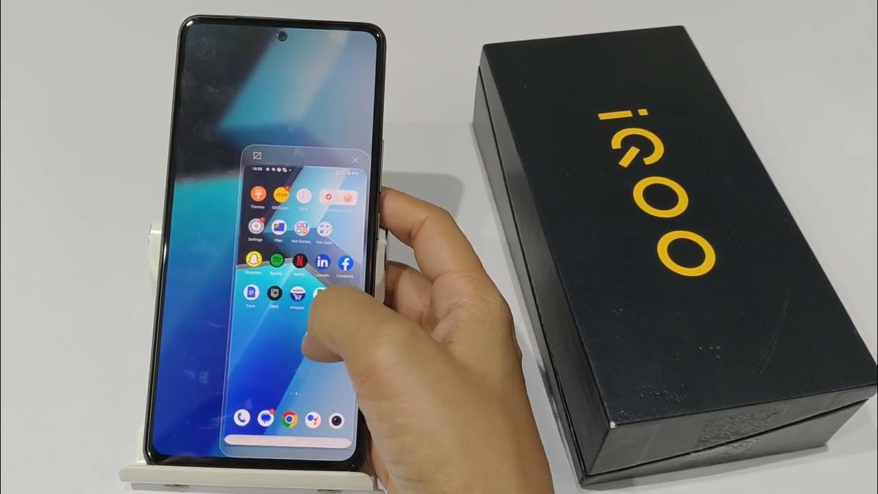 How to Use One Hand mode iqoo neo 6,5g | One Hand mode kaise Lagaye | One Hand mode settings ...