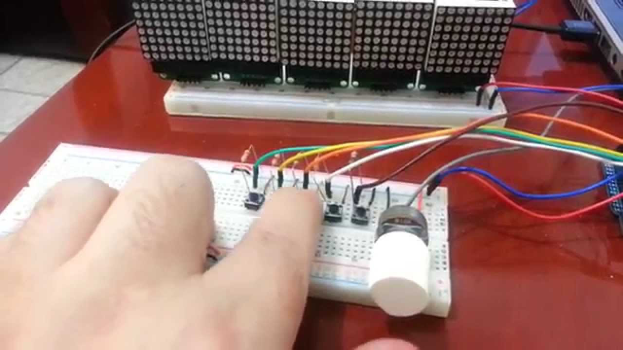 40x8 Matrix new features - YouTube