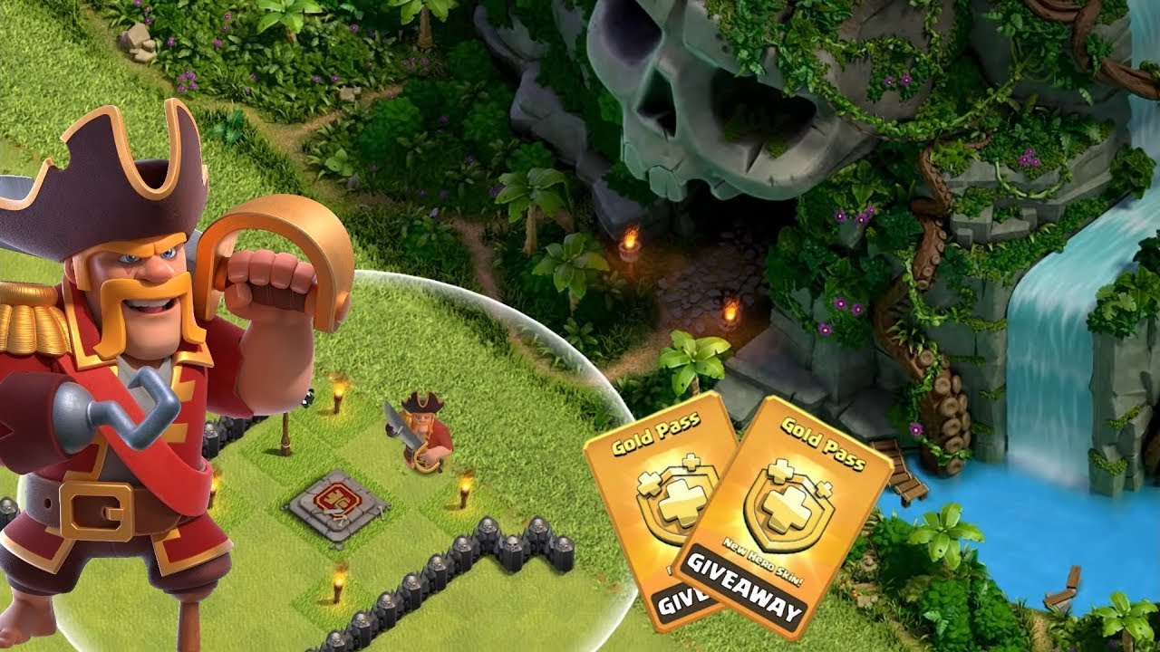 Clash Of Clans New Pirates Scenery Background Tour | Clash Of Clans New ...