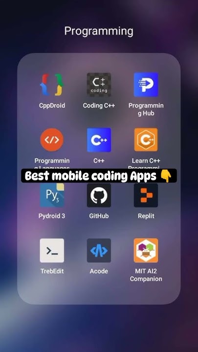 best mobile coding App 👆 #softwareengineer #programming #coding #developer #education # ...