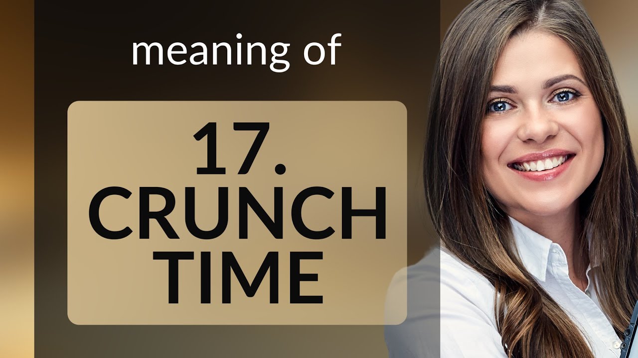 Crunch Time: Mastering the Art of Handling Pressure - YouTube