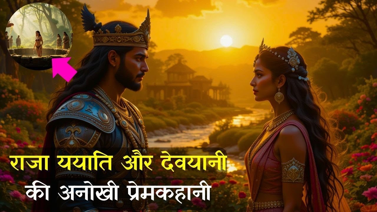 Story No #19 - राजा ययाति और देवयानी की प्रेमकहानी || Love story of ...