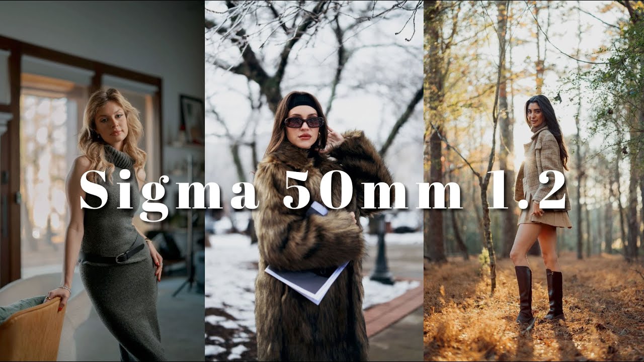 You NEED this lens for Portraits!!! | Sigma 50mm 1.2 Art - YouTube