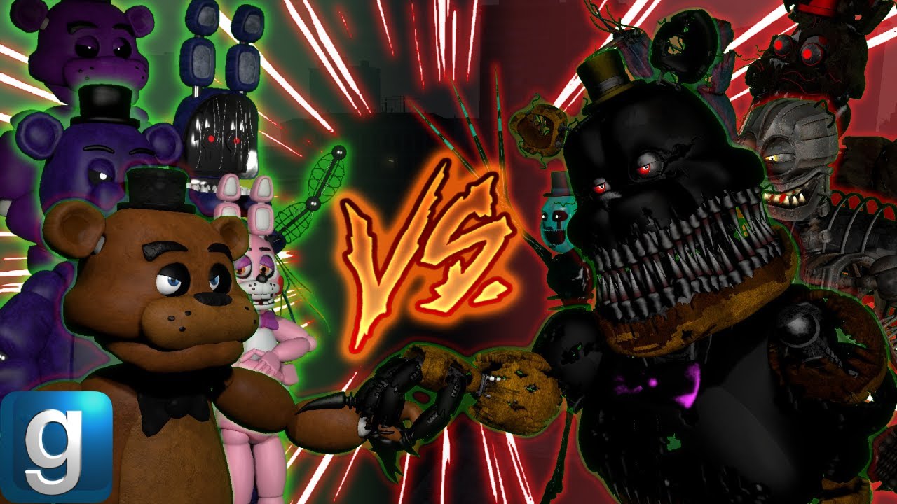 GMOD FNAF | HW Nightmares attack part 5 - YouTube