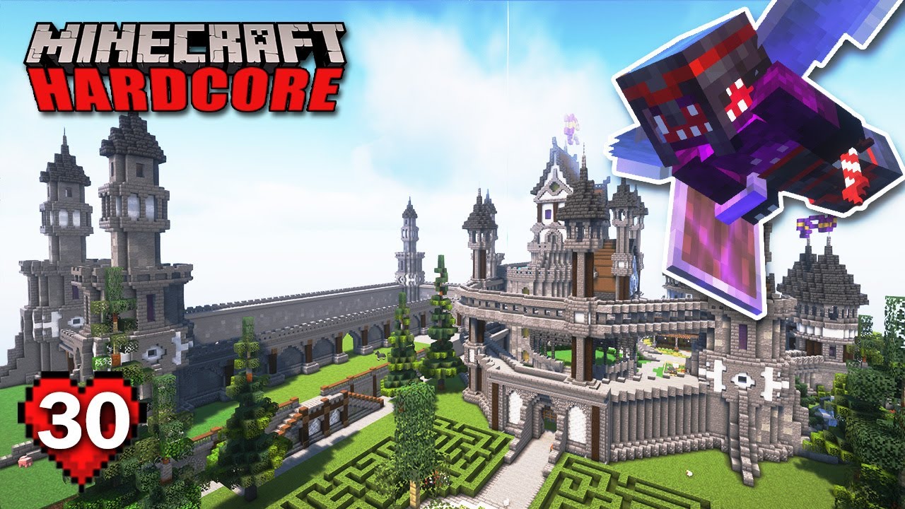 Expanding Our Minecraft MEGA BUILD - Survival Minecraft Hardcore Ep 30 ...