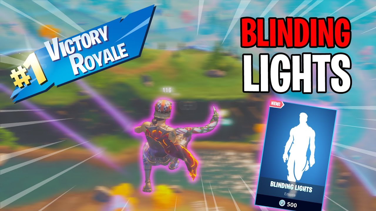 Fortnite Montage - "BLINDING LIGHTS" (The Weeknd) *NEW EMOTE* - YouTube