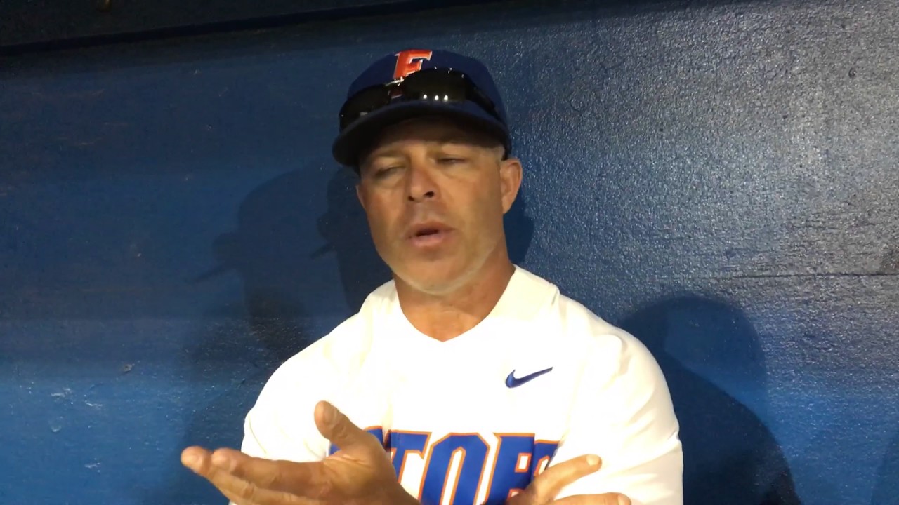 Kevin O'Sullivan after Florida's 11-2 win over Ole Miss - YouTube