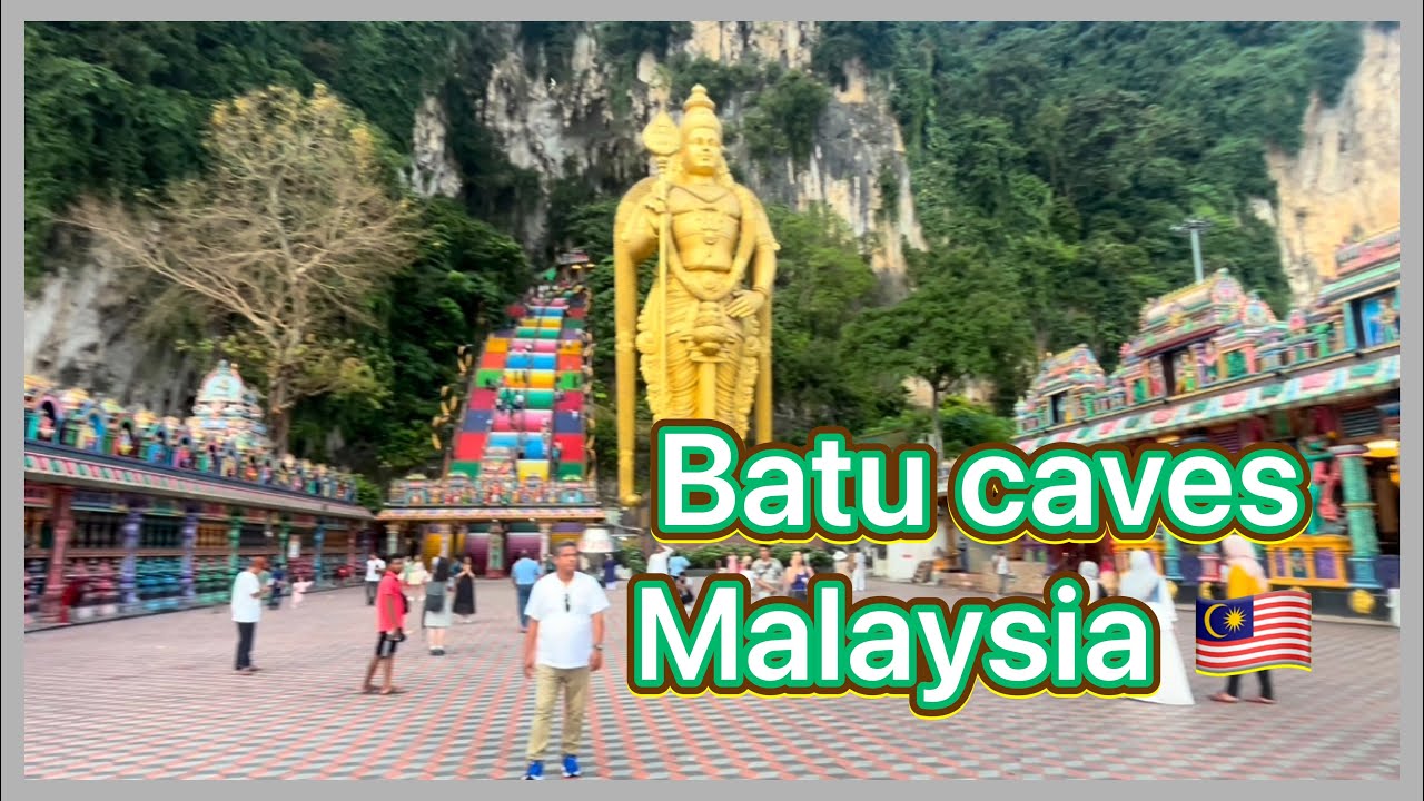 Explore the Batu caves in Kuala Lumpur Malaysia 🇲🇾 - YouTube
