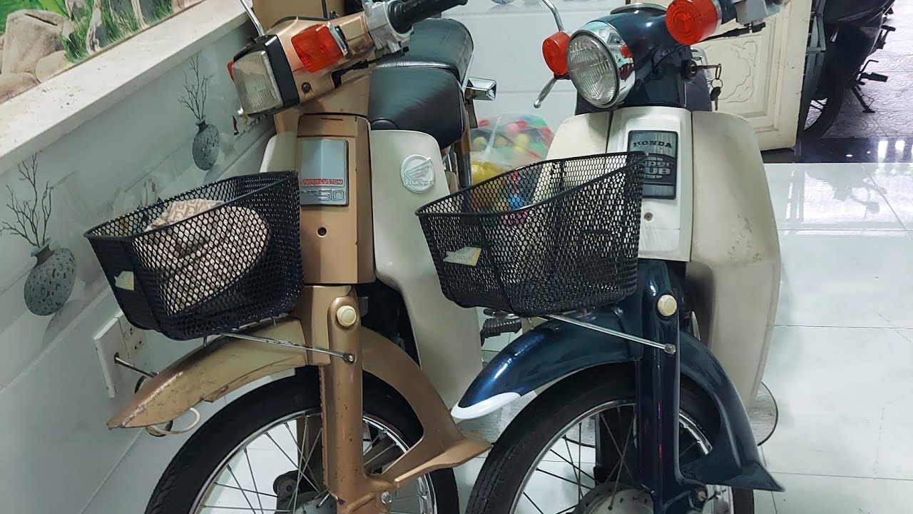 Honda cub 86 50cc 84 50cc ĐT 0967787786 - YouTube