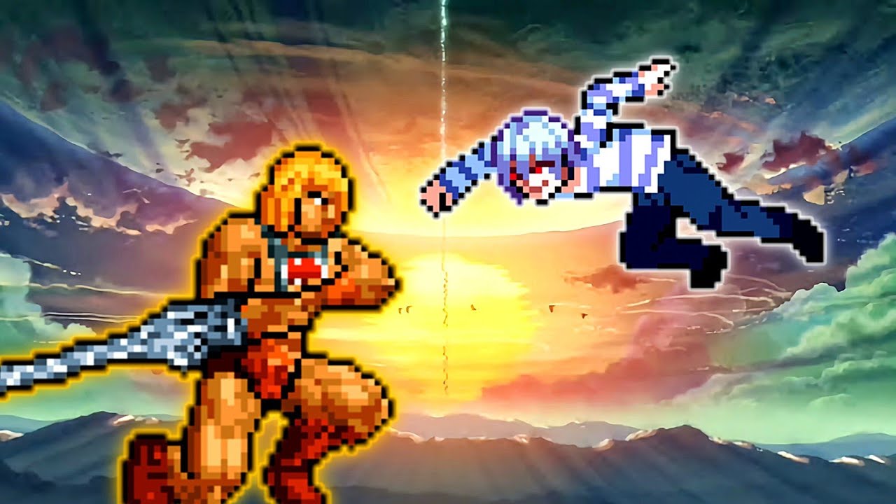 He Man V2 (New) VS Accelerator V3 Buff in Jump Force Mugen - YouTube