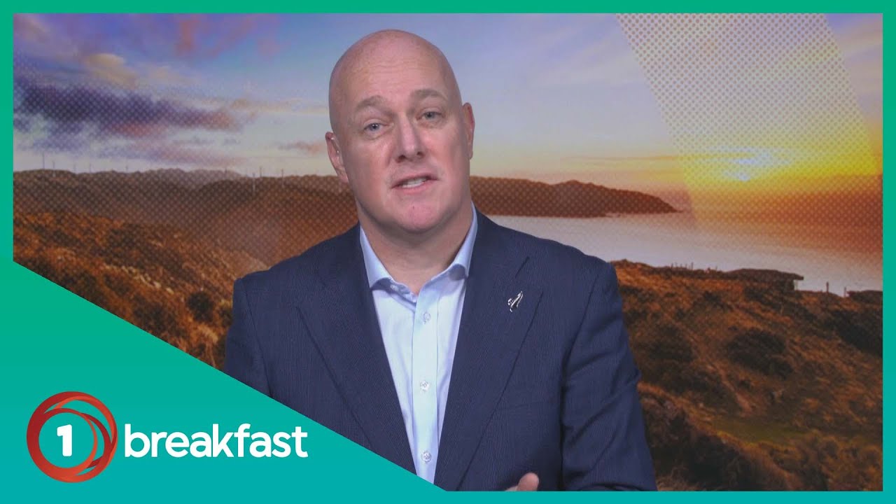 Christopher Luxon on National's party list and wealth tax poll - YouTube