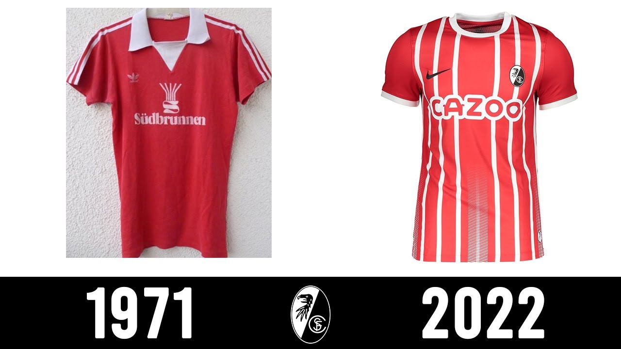 SC Freiburg Football Kit History: 1980-2022 - YouTube