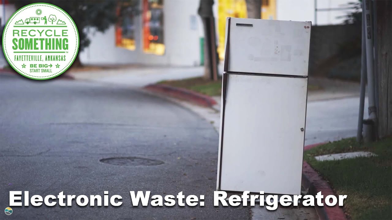 Electronic Waste: Refrigerator - YouTube