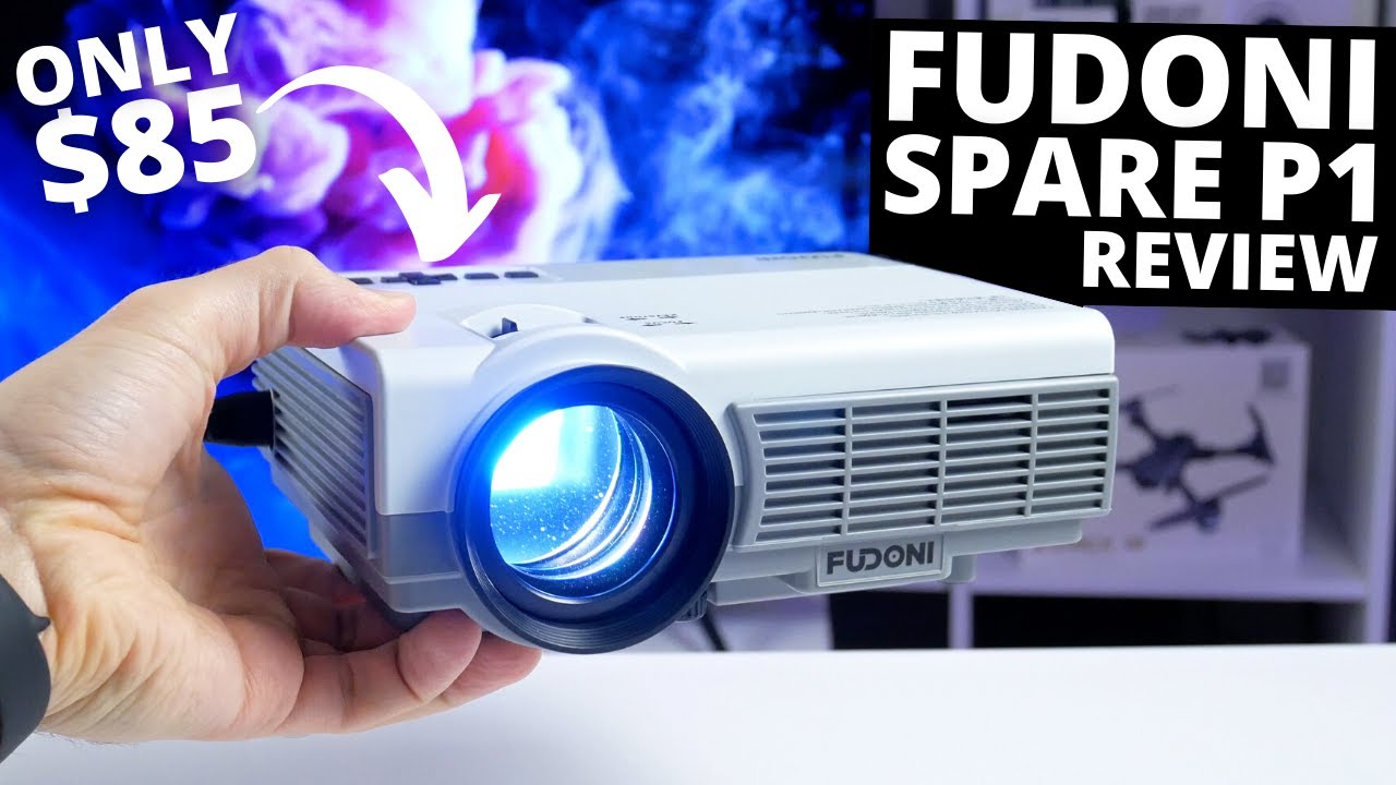 FUDONI Spare P1 REVIEW: Budget Projector For Office and Home! - YouTube