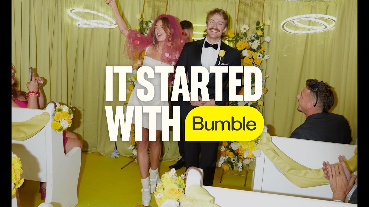 Met on Bumble. Married in Vegas. | It Started With Bumble - YouTube