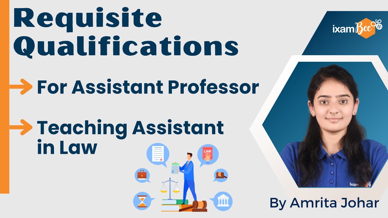 Requisite Qualifications for Assistant Professor/ Teaching Assistant in ...