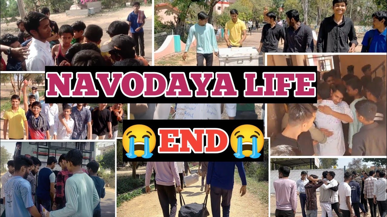 NAVODAYA LIFE 😭END😭|| School life & Hostel life END||#jnv # ...