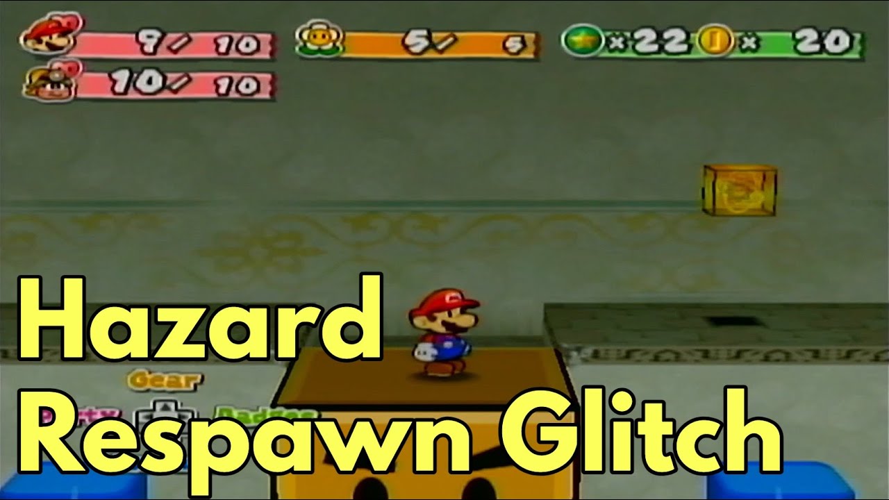 Hazard Respawn Glitch (Made Easy) - Paper Mario TTYD - YouTube