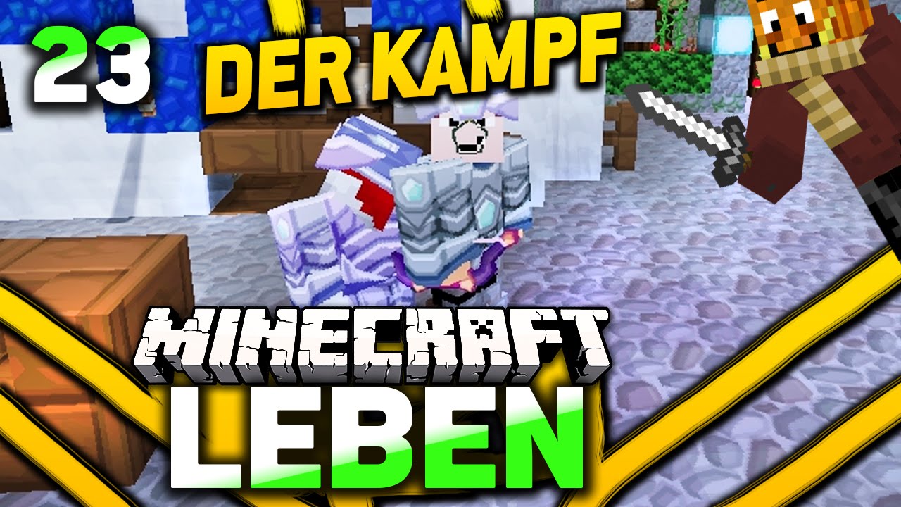 Der entscheidende KAMPF! Mit Rückendeckung Paluten - Minecraft LEBEN ...