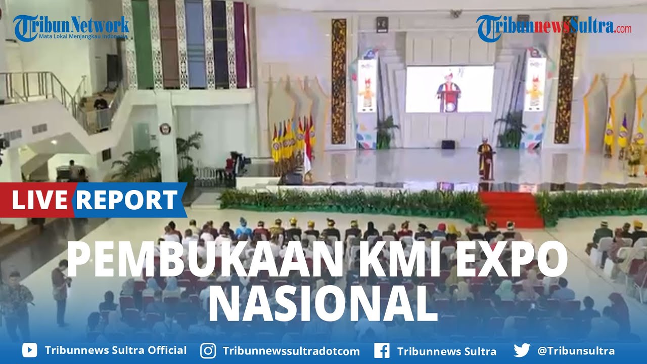 🔴LIVE REPORT Pembukaan Kewirausahaan Mahasiswa Indonesia (KMI) Expo ...